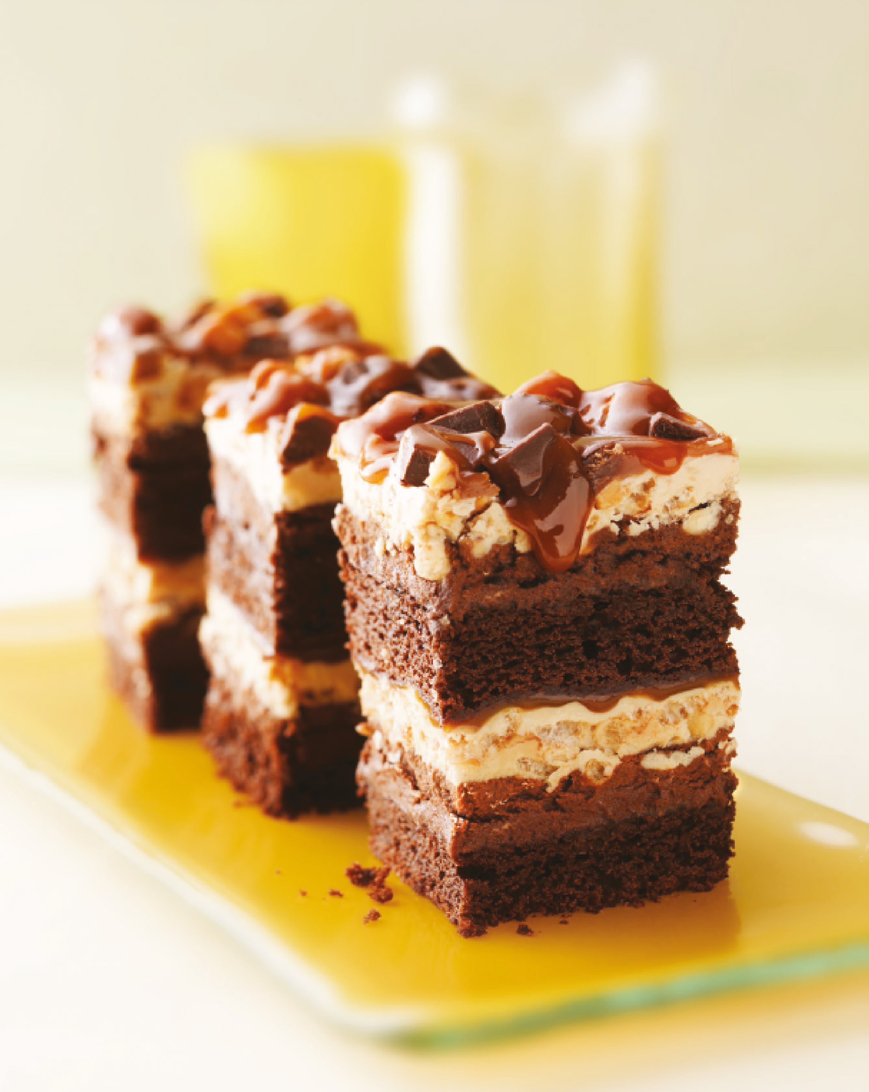 Chocolate Peanut Butter Stack Cake